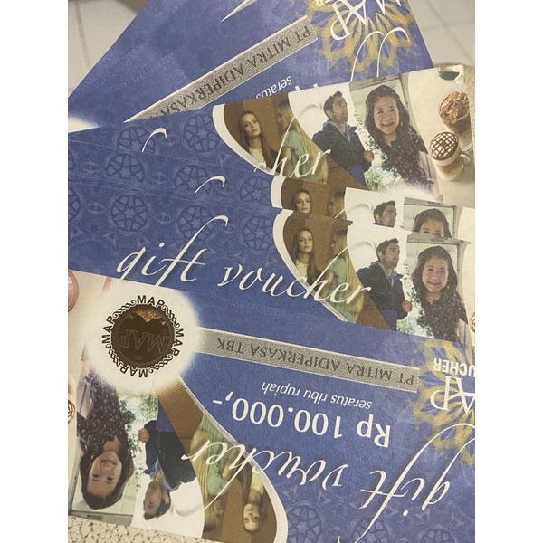 Jual Voucher MAP Gift Card senilai Rp 100K | Shopee Indonesia