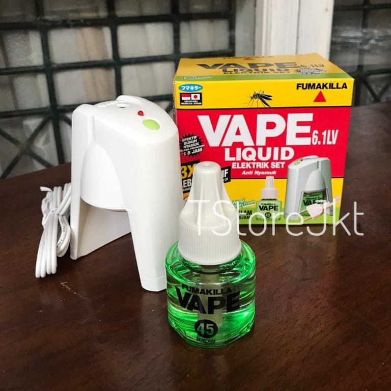 Jual Fumakilla Obat Nyamuk Liquid Elektrik 45 Malam (Alat+liquid ...