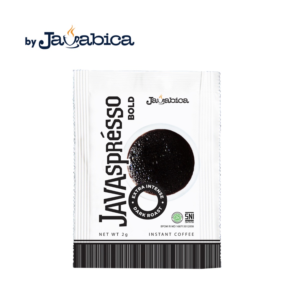Jual Espresso Instan Javabica - Javaspresso Bold (2 Gram X 1000 sachet ...