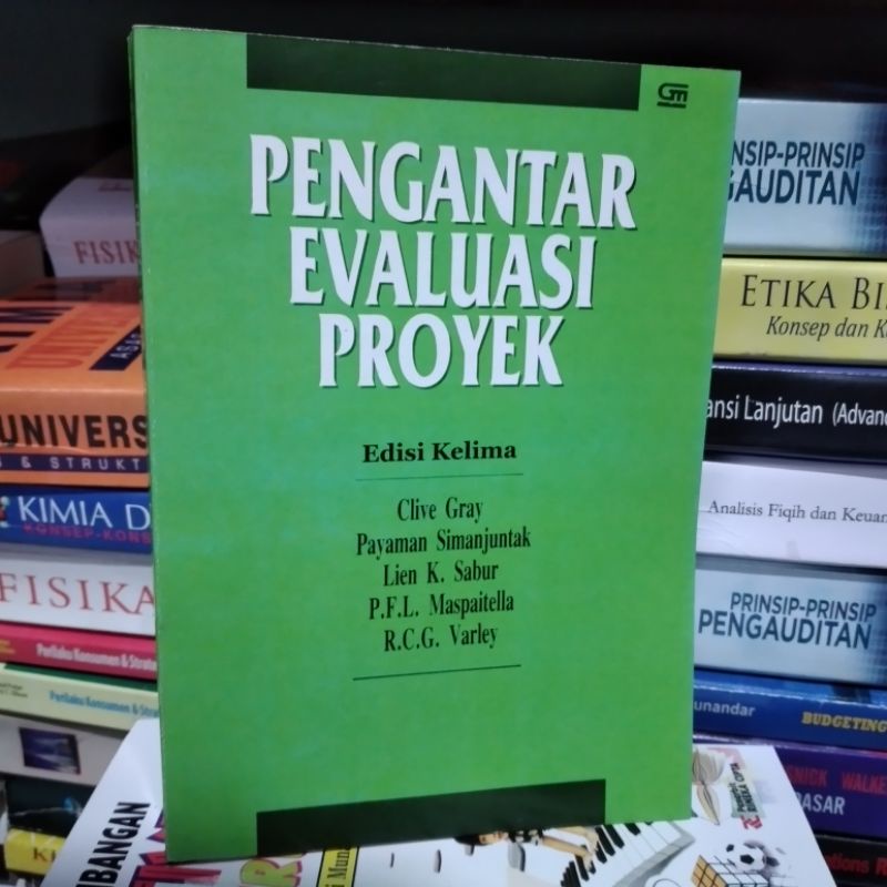 Jual Pengantar Evaluasi Proyek Edisi 5 by Clive Gray | Shopee Indonesia