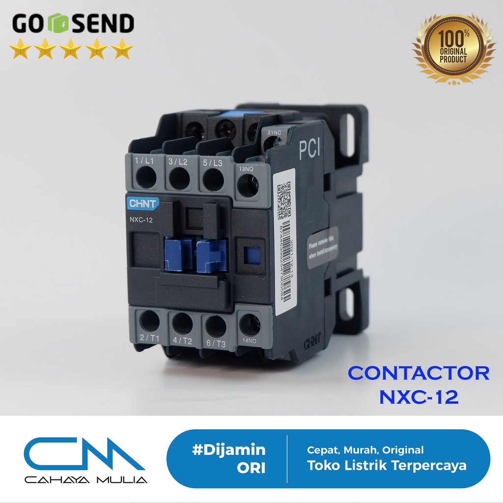 Jual CONTACTOR CHINT NXC-12 TERMURAH DAN BERGARANSI | Shopee Indonesia