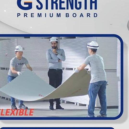Jual Gypsum Aplus G-Strength Premium board 9mm x 120" x 2400 mm atap ...