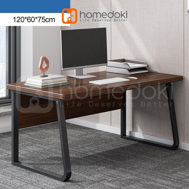 Jual Homedoki Meja Kerja/ Meja Kantor/ Meja Belajar/ Office Table/ Meja Kayu Minimalis | Shopee ...