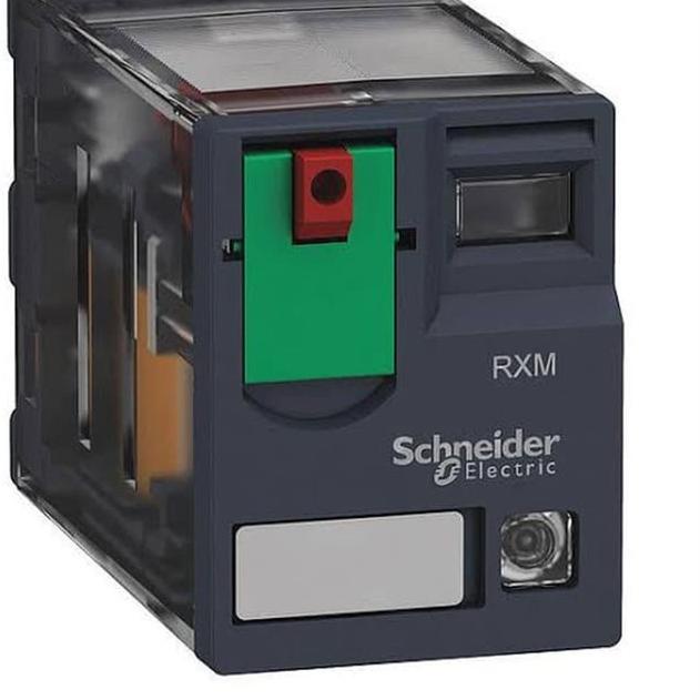 Jual SCHNEIDER RELAY PLUG IN 2CO 12A DENGAN LED 24VDC RXM2AB2BD | Shopee Indonesia