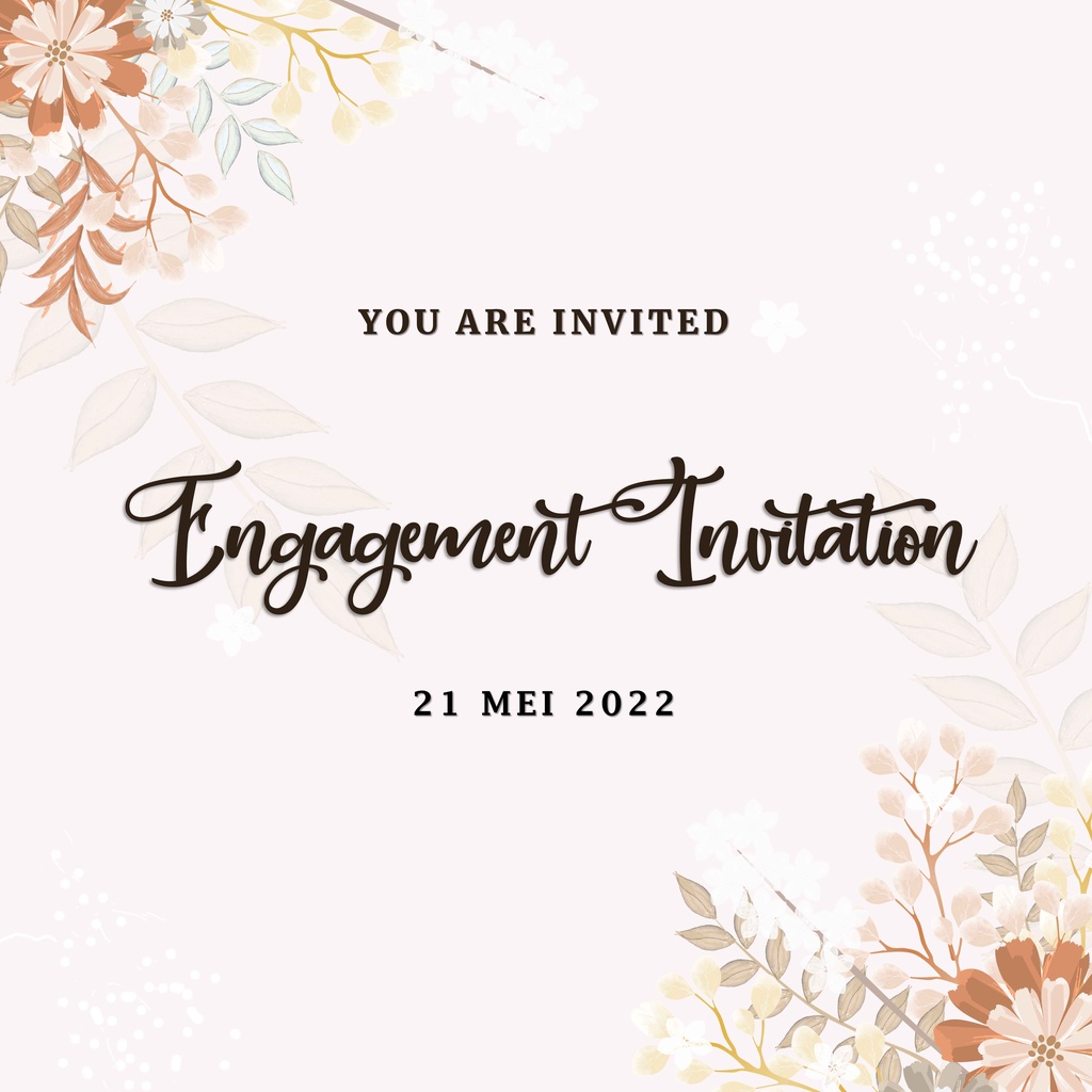 Jual Video Undangan Lamaran / Digital Engagement / Pertunangan ...