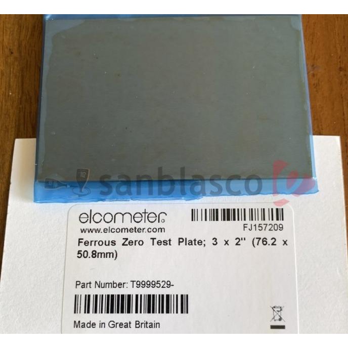 Jual Elcometer Zero Test Plate Ferrous/Non Ferrous 3x2" | Shopee Indonesia