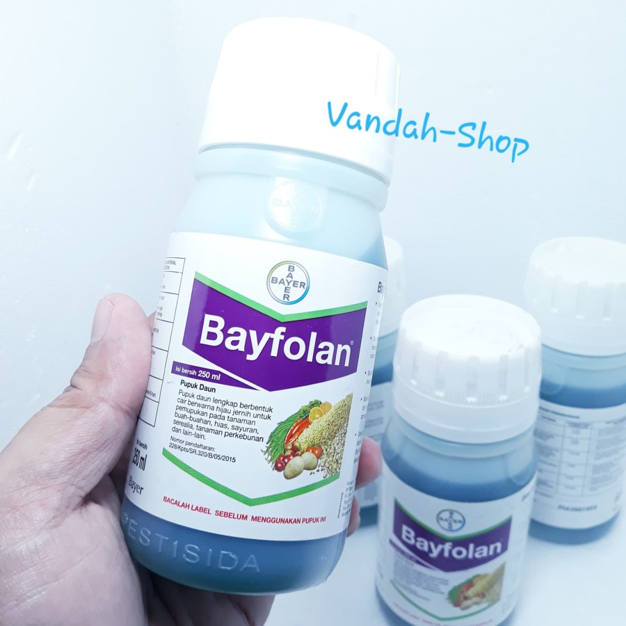Jual Bayfolan 250ml Pupuk Daun Lengkap NPK 11-8-6 plus unsur mikro ...