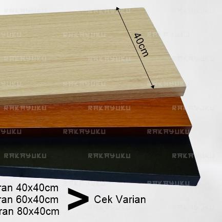 Jual Papan Ambalan Papan kayu lebar 40cm - cream kayu, 40 x 40cm ...