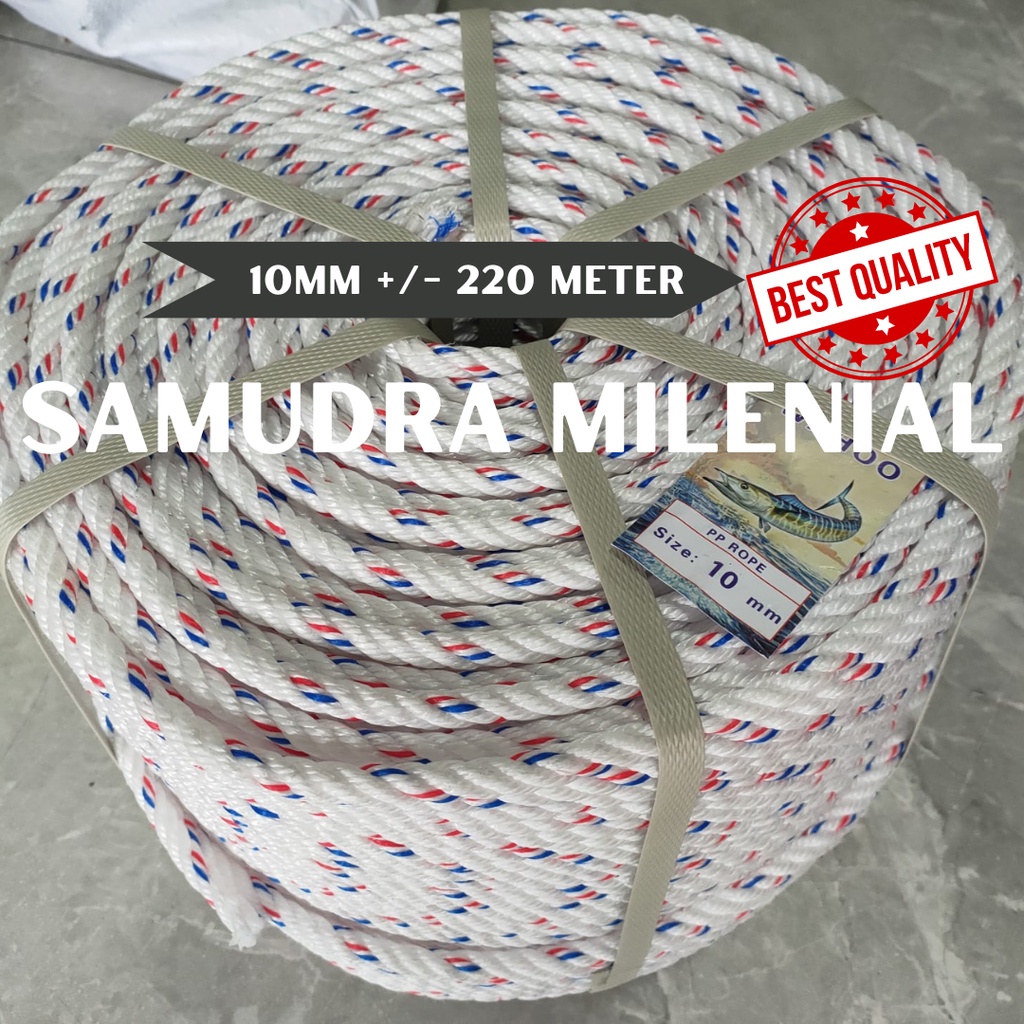 Jual Tali Tambang PPD 10MM 1 ROL GROSIR +/- 220 METER MURAH BERKUALITAS ...