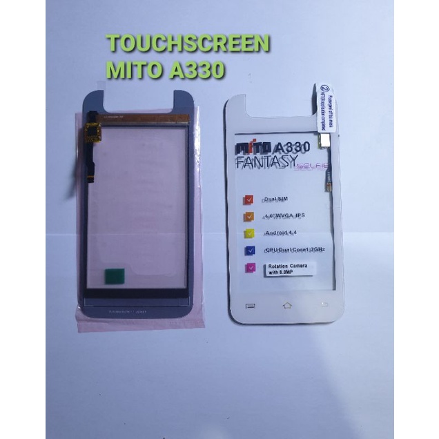 Jual touchscreen mito a330 tc mito a330 original full set | Shopee ...