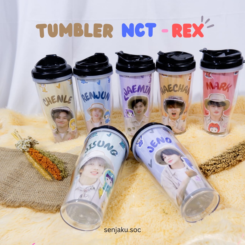 Jual [TAMBAHKAN BUBBLE WRAP] Tumbler NCT Dream Custom NCT-REX Ver Mark Renjun Jeno Haechan ...