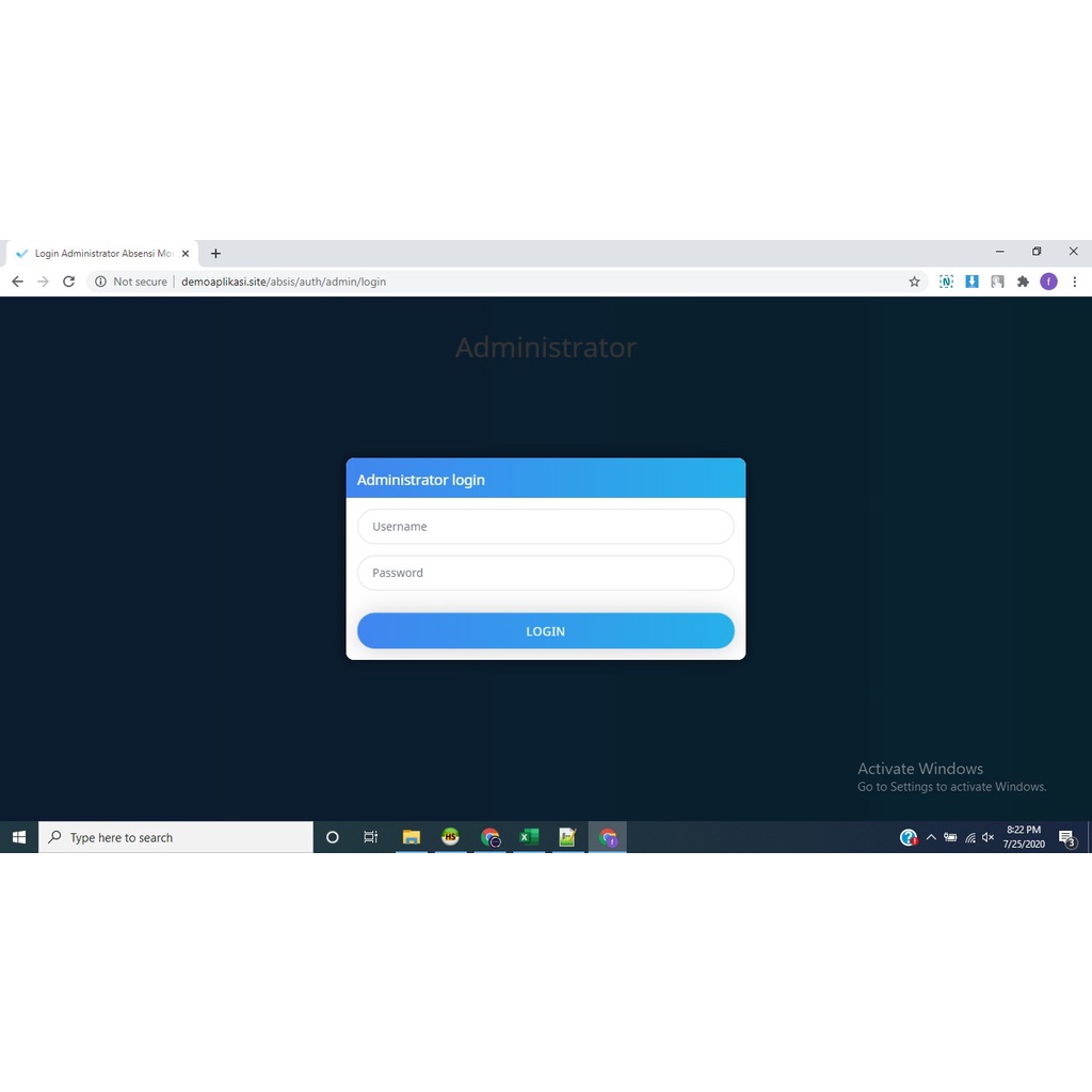 Jual aplikasi web absensi siswa/sekolah berbasis gps, foto selfie dan ...