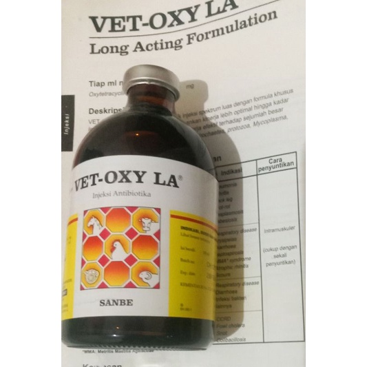 Jual VET-OXY LA 100 ML ( PT. SANBE ) | Shopee Indonesia