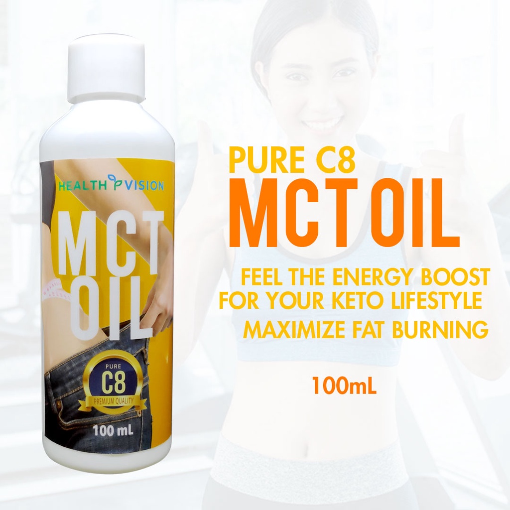 Jual PURE C8 MCT OIL KETO SLIM KETONE KETOGENIC FAT BURNER PREMIUM ...