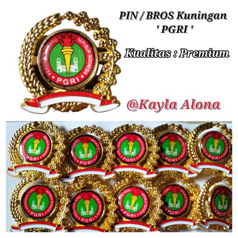 Jual PIN/BROS. PGRI ( Kualitas PREMIUM ) | Shopee Indonesia