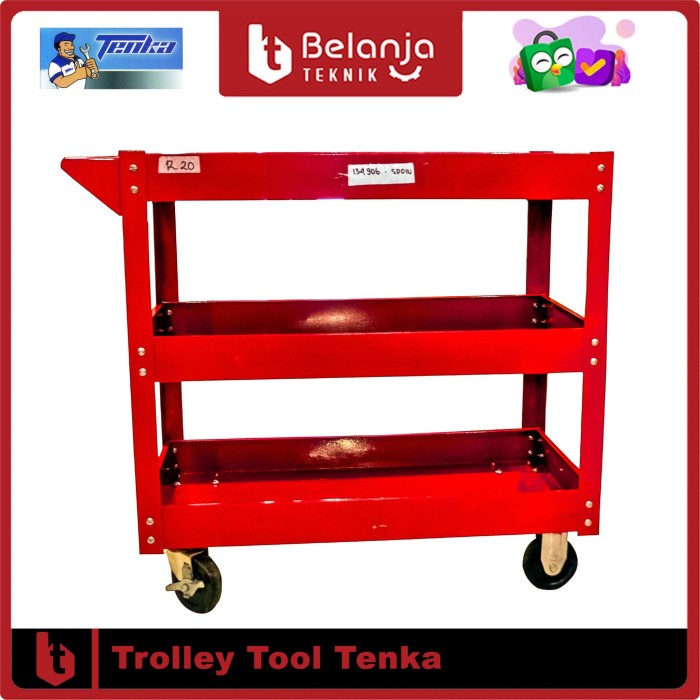 Jual Trolleyku Tenka Trolley Tool Tenka Meja Trolli Perkakas | Shopee ...