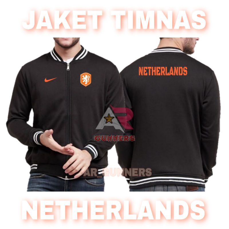 Jual JAKET BOLA TIMNAS BELANDA JAKET VARSITY PRIA WANITA TERBARU ...