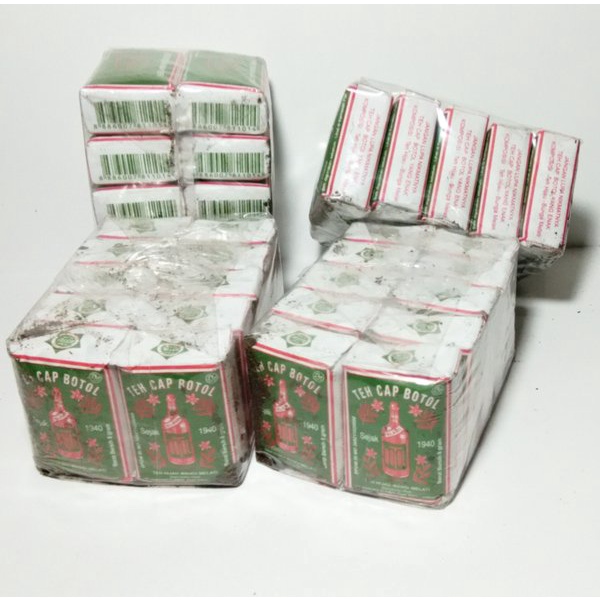 Jual Teh Cap Botol Hijau Kecil Bubuk 1 pack isi 10 Pcs) | Shopee Indonesia