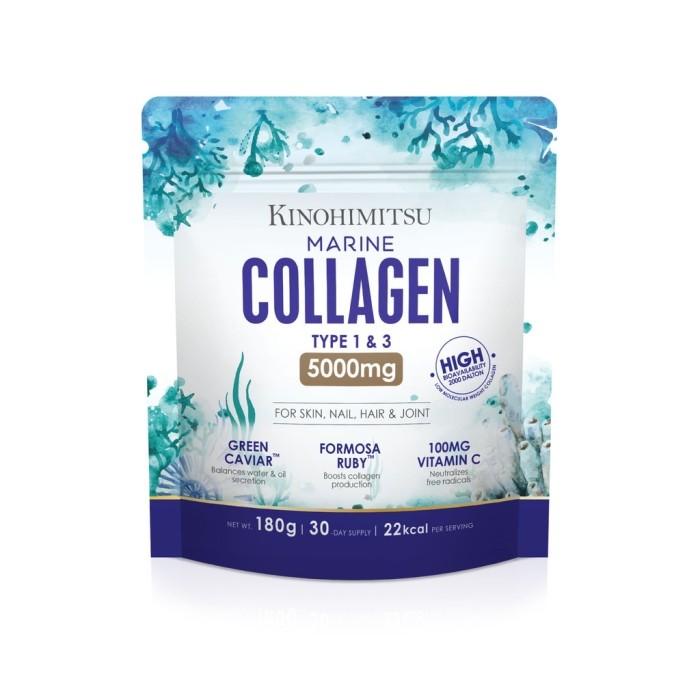 Jual Kinohimitsu Marine Collagen Powder5000Mg [30 Day Supply] 180G ...