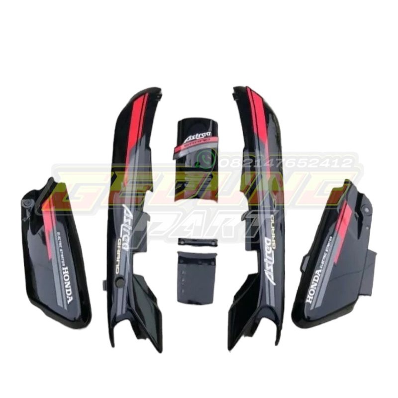Jual Cover Body Honda Astrea Grand Sabit Paket Bodi Grand Sabit Hitam ...