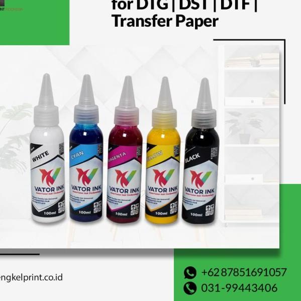 Jual Tinta Vator Ink Universal 100ml for DTG | DST | DTF | Transfer ...