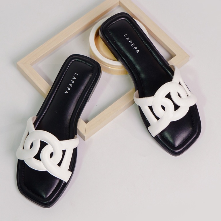 Jual LAPEPA YUK - SORA Sandal Wanita Teplek Korea Casual Size 36 - 40 ...