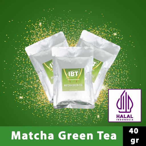 Jual Bahan Minuman Bubuk Rasa Matcha Green Tea Instant IBT Drink Powder ...