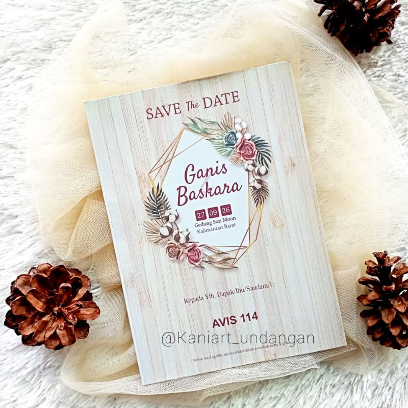 Jual Undangan Pernikahan Murah, Unik, Simpel, Elegan, Rustik desain ...