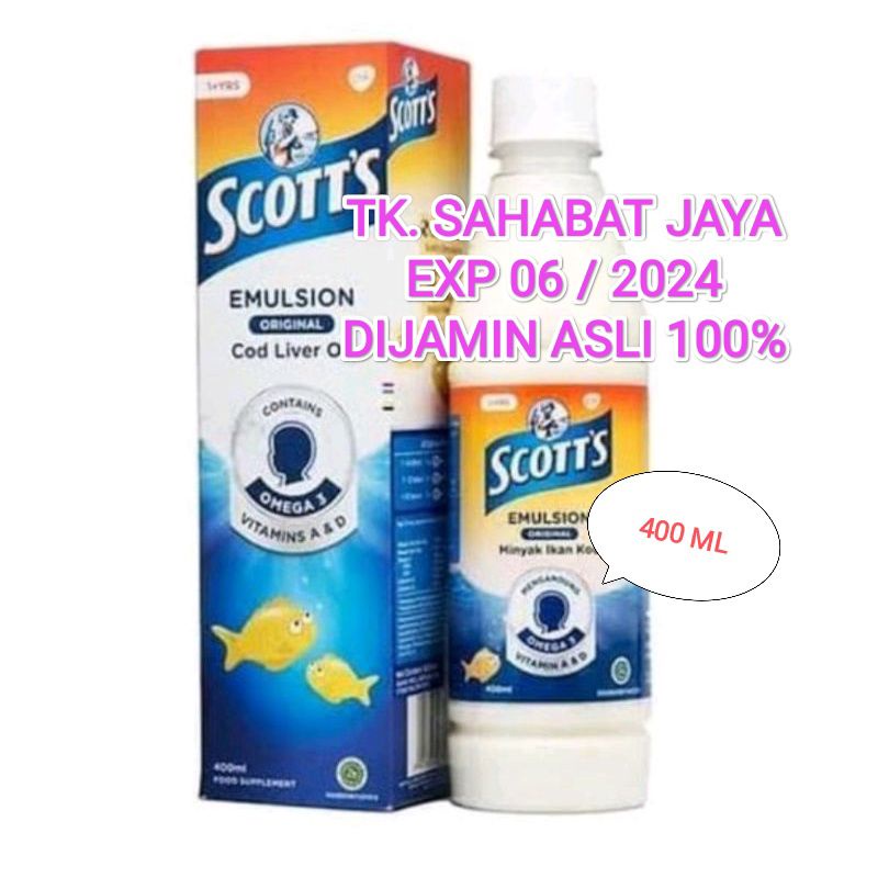 Jual Scoot Emulsion Original 400ml | Shopee Indonesia