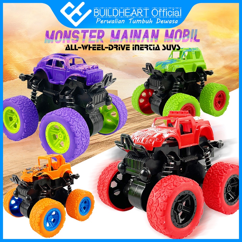 Jual BUILDHEART Monster Mainan Mobil Mini Car Mobil Mainan Anak Mobil ...