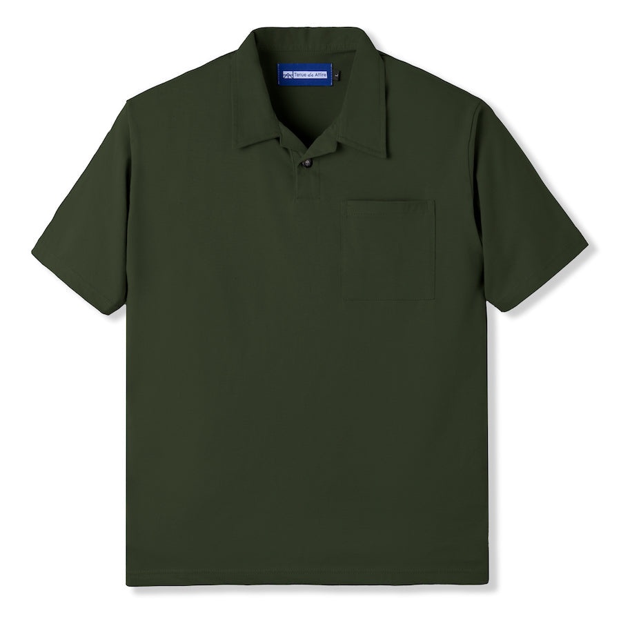 Jual Polo Tenue De Attire Cozy Homme Polo Shirt Olive Shopee 9532