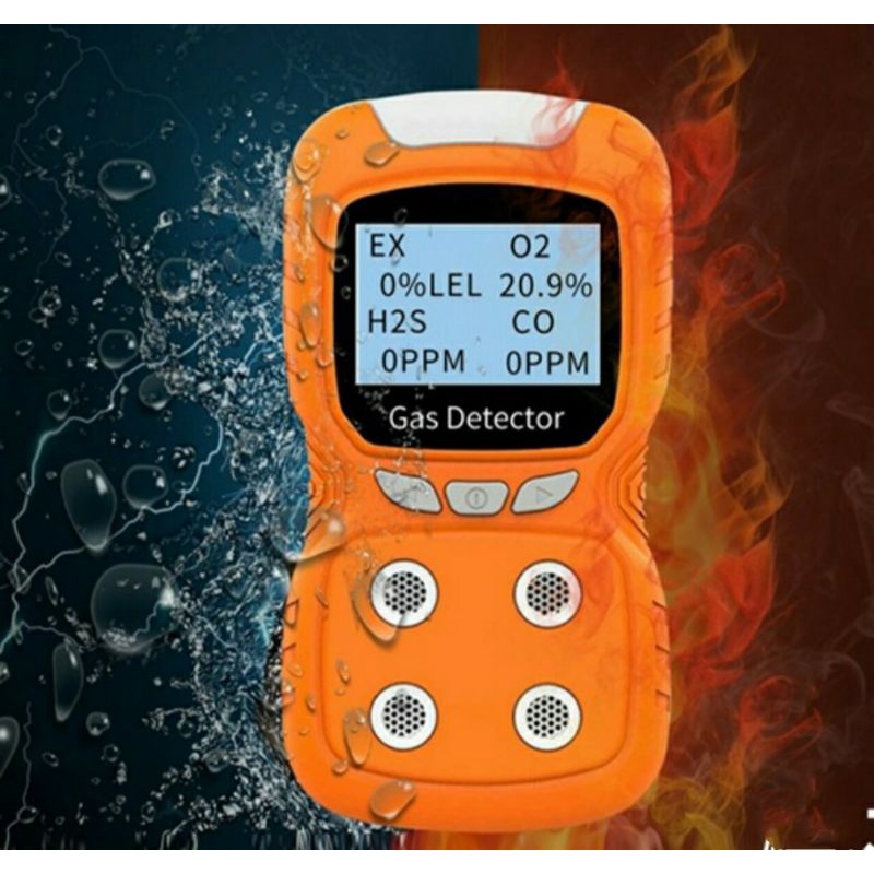 Jual Multi Gas Detector Co H2s O2 Lel Tester Analyzer Oxygen Bx001 Shopee Indonesia