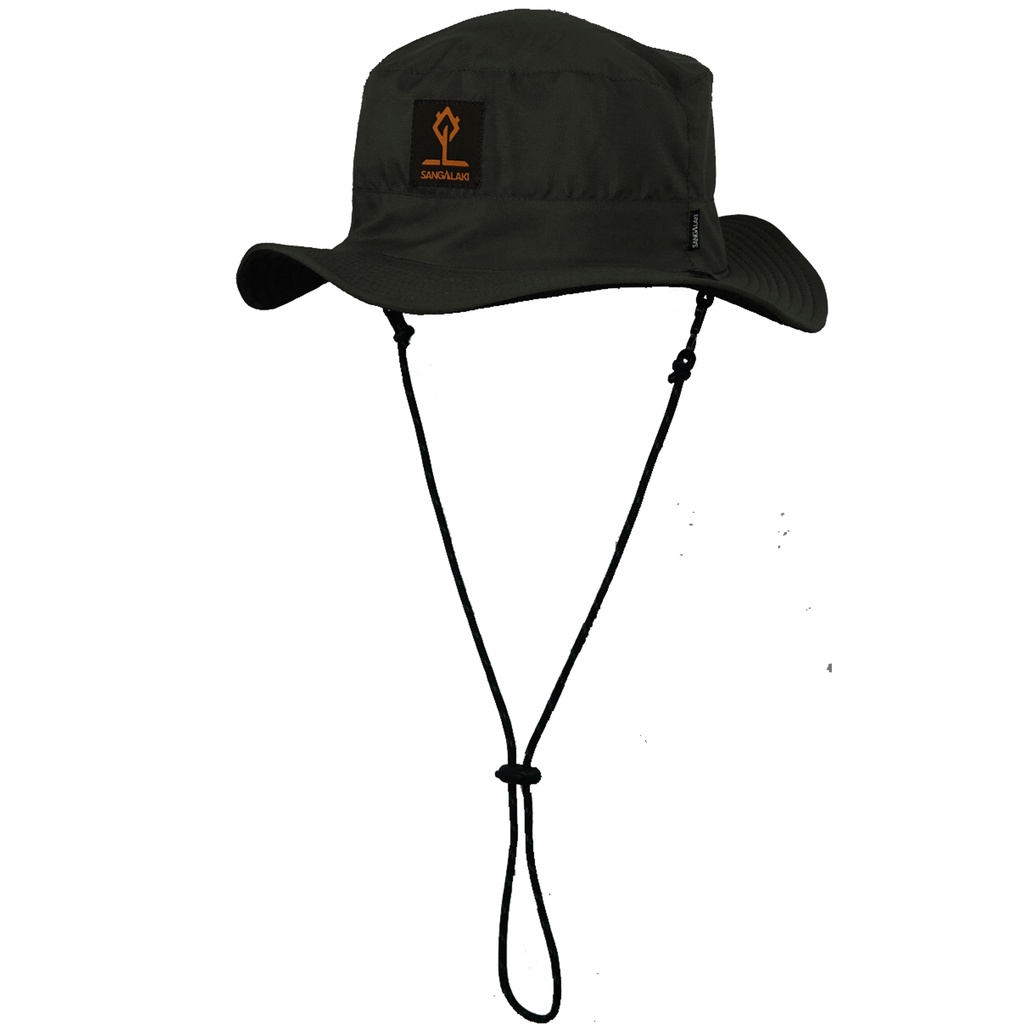 Jual Topi SANGALAKI Square Jungle Hat Dark Grey | Shopee Indonesia