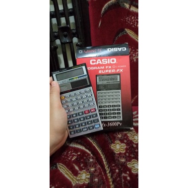 Jual Kalkulator Casio fx-3600 Pv (PRELOVED) | Shopee Indonesia