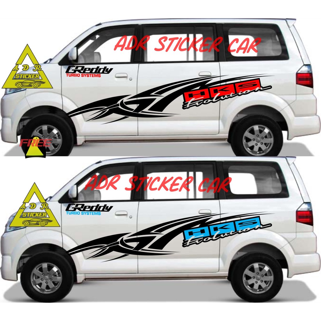 Jual STICKER MOBIL APV STRIPING STICKER MOBIL SUZUKI APV ARENA GL ...