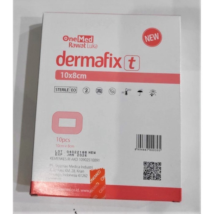 Jual ONEMED Dermafix T 10x8 Plester Transparan isi 10 | Shopee Indonesia