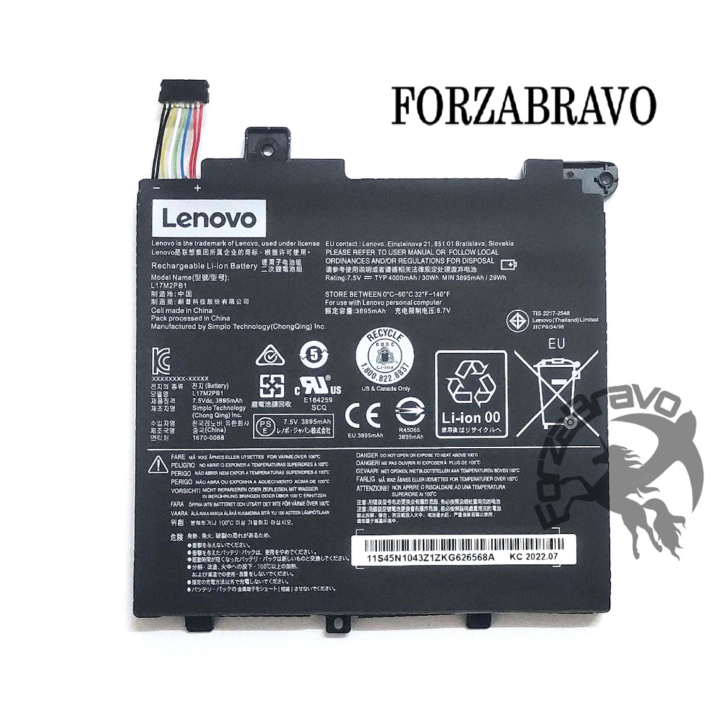 Jual Baterai Battery Original Laptop LENOVO V330 V130 V330-14 V330 ...