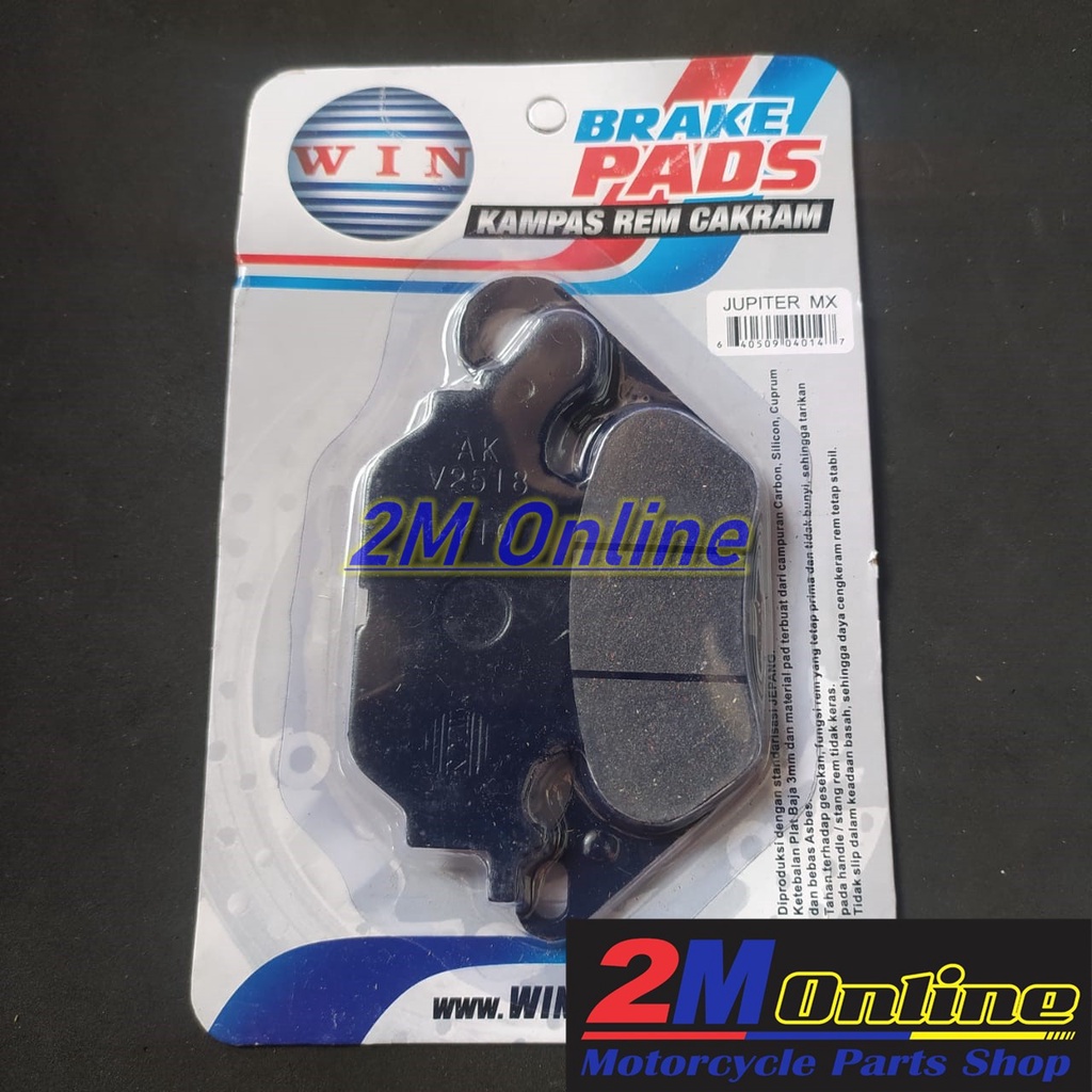 Jual Mdr Brake Pad Kampas Cakram Jupiter MX Merk WIN | Shopee Indonesia