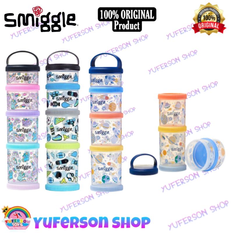 Jual Smiggle Snack Stack, Babies & Kids, Nursing & Feeding and Snack ...