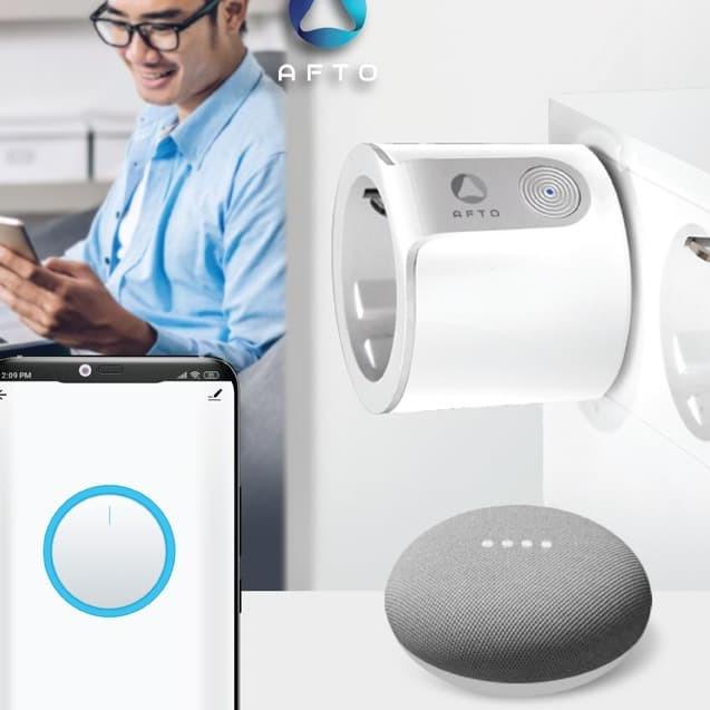 Jual AFTO Smart Schuko Plug / Steker / Colokan - WiFi Smart Home ...