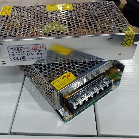 Jual Power Supply Adaptor Switching 12V 10A / Trafo 12 Volt 10 Ampere | Shopee Indonesia