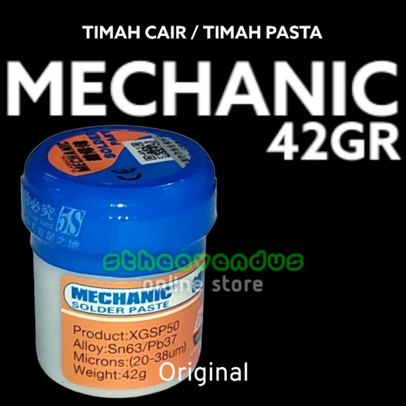 Jual TIMAH CAIR / TIMAH PASTA MECHANIC 20GR / 35GR / 42GR ORIGINAL ...
