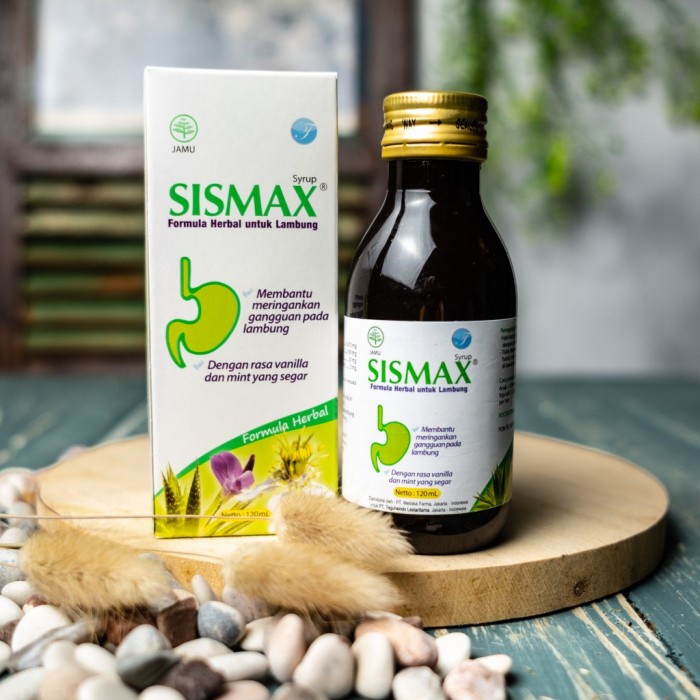 Jual Sismax Syrup 60ml (per Botol) / Mengatasi maag dan meredakan perut ...