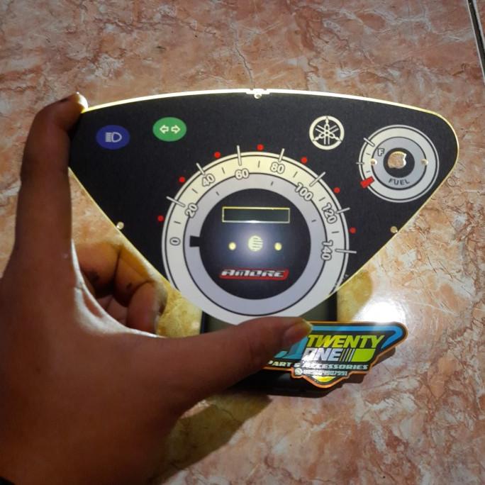 Jual papan spedo speedometer mio lama sporty smile custom | Shopee ...