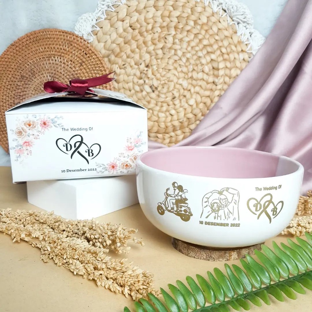 Jual Souvenir Mangkok Custom Kemas Box Hampers Custom Souvenir ...