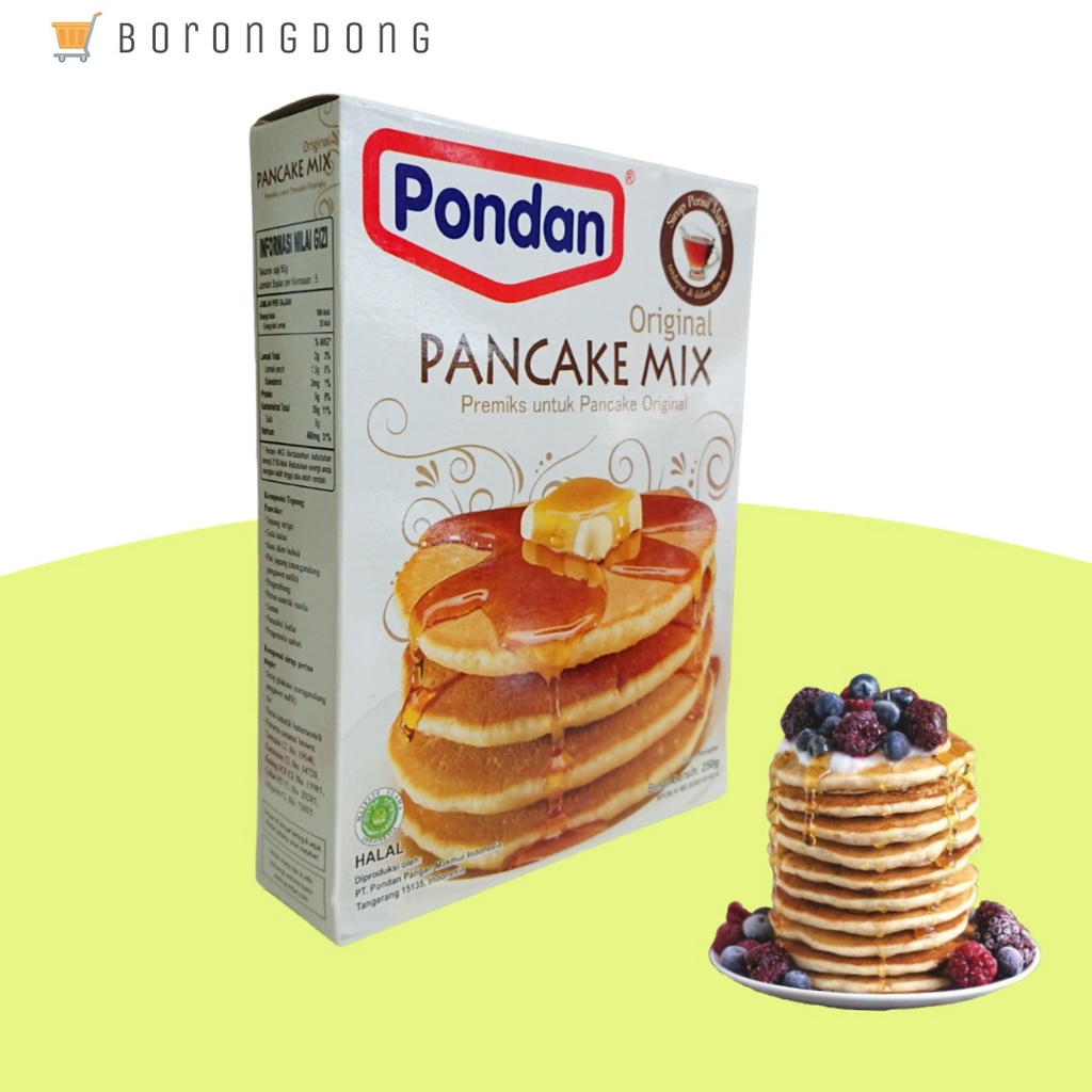 Jual Pondan Pancake Mix (Original) 250g | Shopee Indonesia