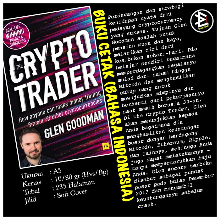 Jual The Crypto Trader - Glen Goodman (Buku Cetak) | Shopee Indonesia