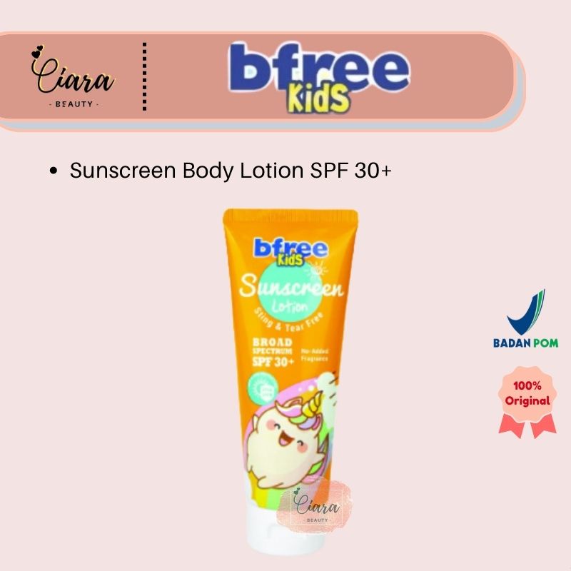 Jual Bfree Kids Sunscreen Lotion SPF 30+ | Shopee Indonesia