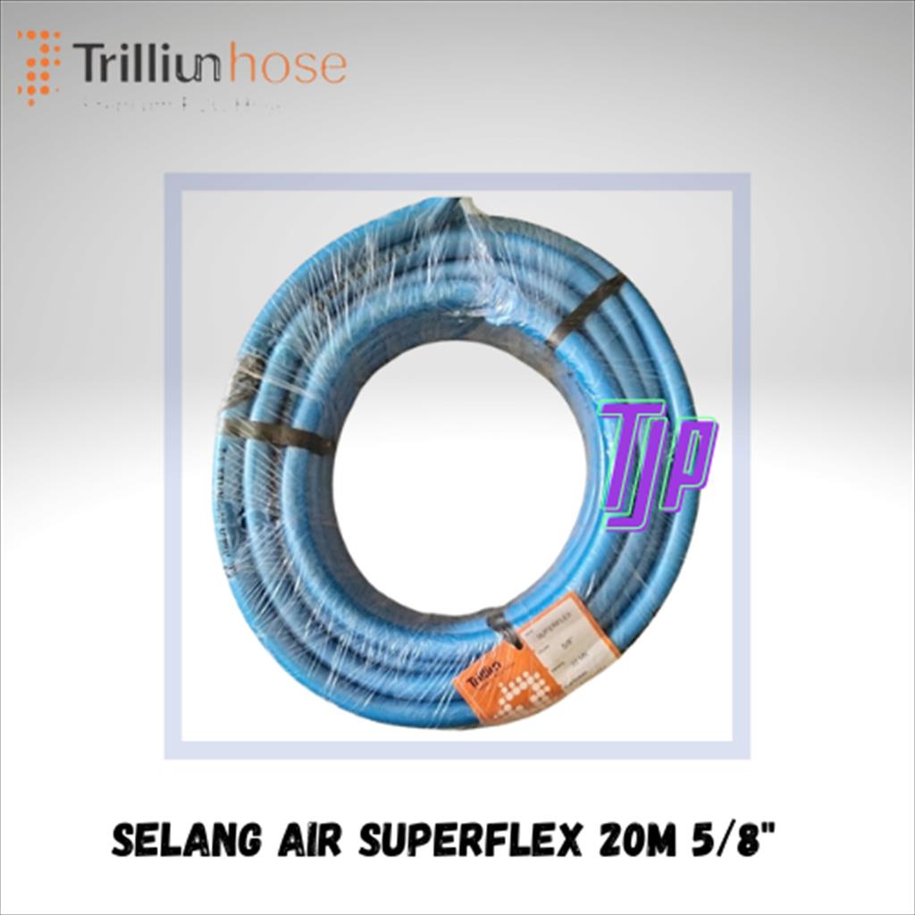 Jual SELANG AIR SUPERFLEX 5/8" TRILLIUN 20 Meter | Shopee Indonesia