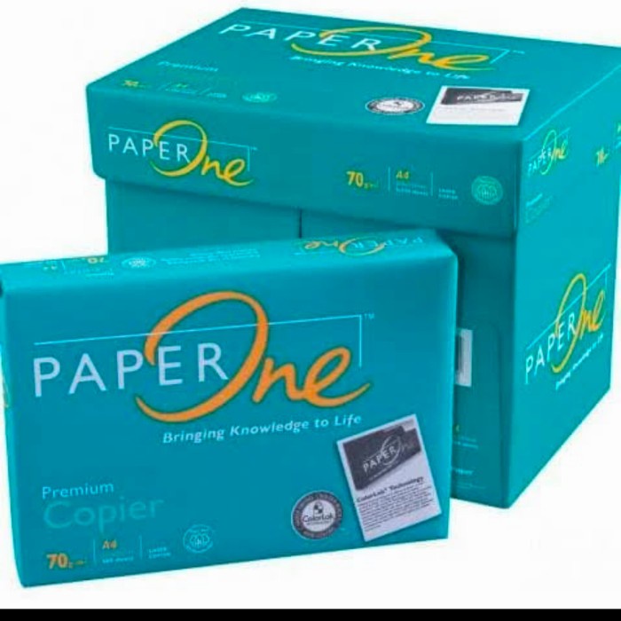 Jual KERTAS HVS A4 75GR PAPERONE 1 DUS | Shopee Indonesia